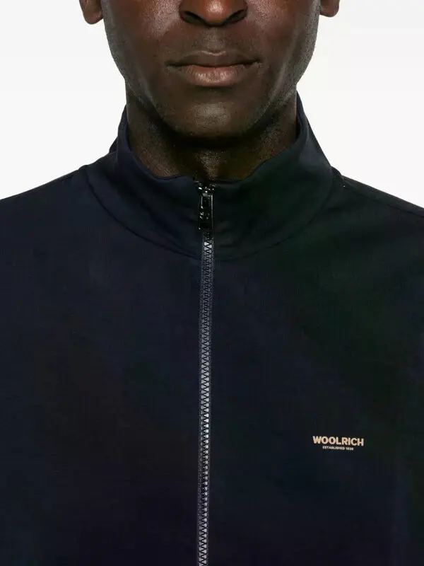 Woolrich Zip-up Turtleneck Sweatshirt