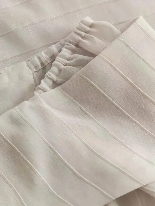 ELENA VELEZ Off-shoulder Zip-front Blouse