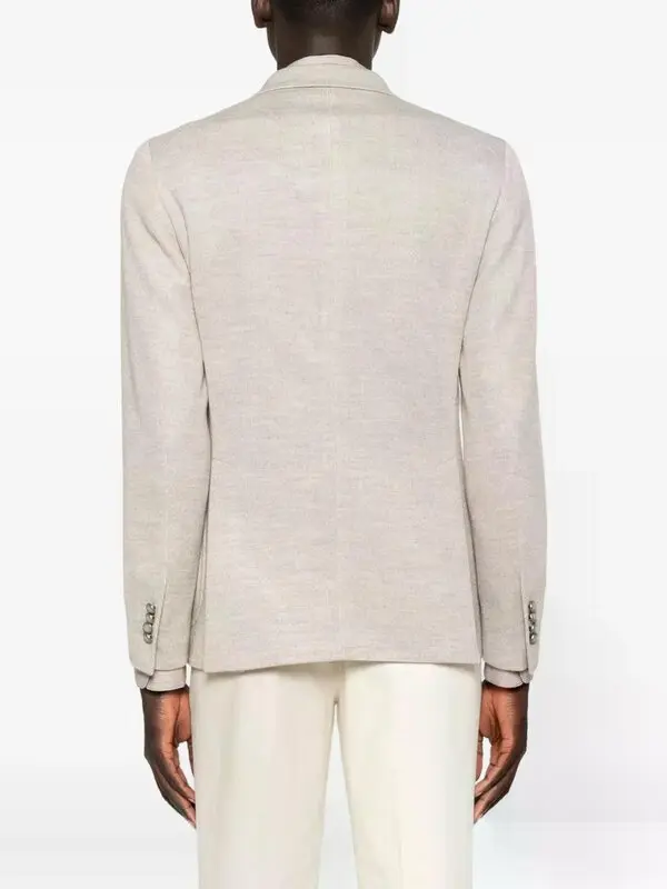Tagliatore Double-breasted Patch-pocket Jacket