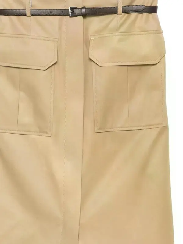 JUUN.J Belted Midi Skirt