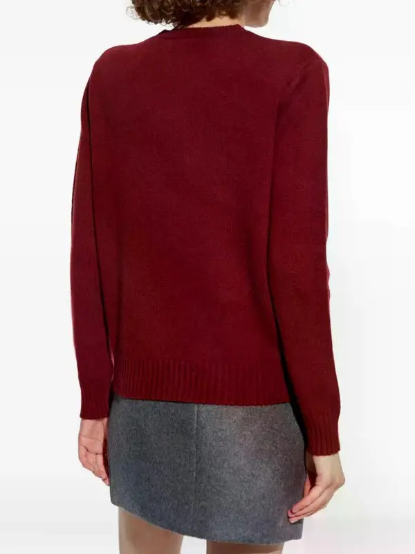 Max Mara Crew Neck Cashmere Sweater