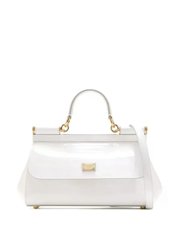 Dolce & Gabbana Elongated Sicily Tote Bag - White