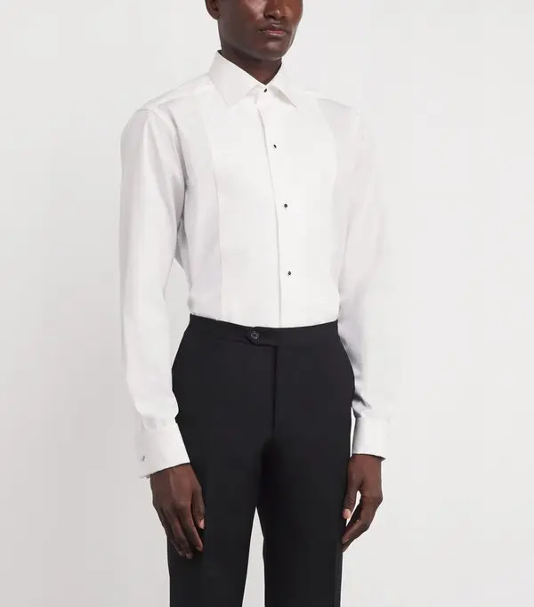 Eton Pique-front Slim-fit Shirt