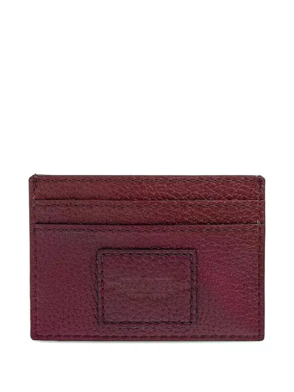 Marc Jacobs Logo-embossed Cardholder - Red