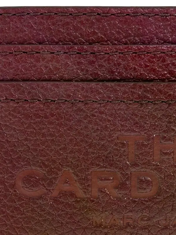 Marc Jacobs Logo-embossed Cardholder - Red