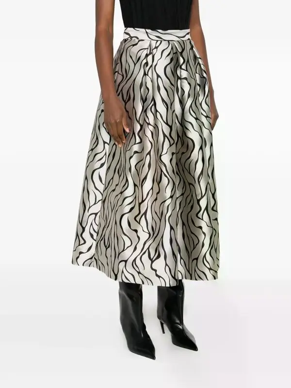 LUNATICA MILANO Pleated Maxi Skirt