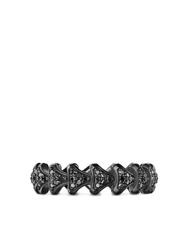 David Yurman Titanium Armory® Ring With Diamonds