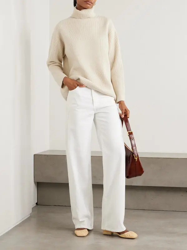JOSEPH Merino Wool Turtleneck Sweater