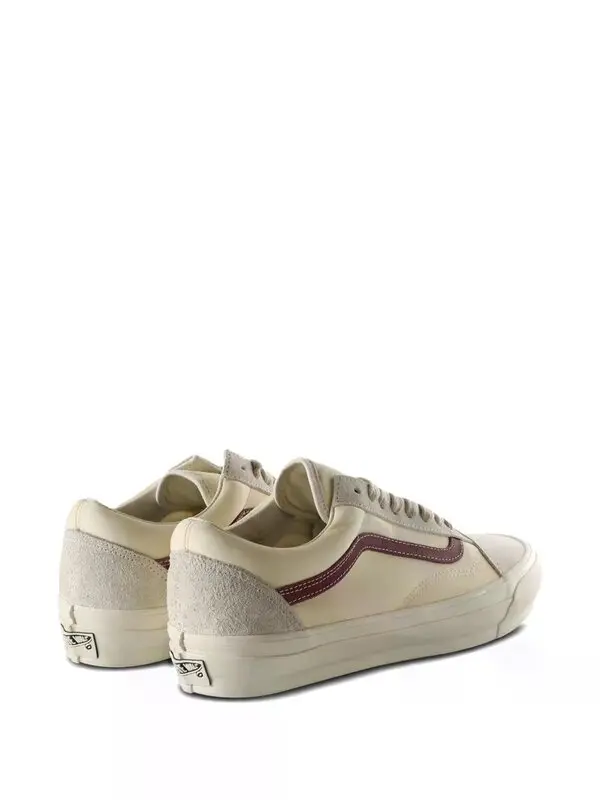 VANS Old Skool Suede Panelled Sneakers - Neutrals