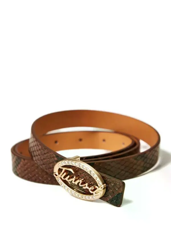 TWINSET Embellished Buckle Belt