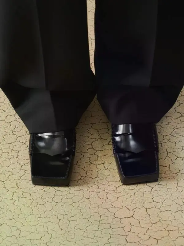 Jacquemus Les Carré Loafers - Black