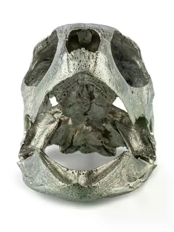 PARTS OF FOUR Turtle-skull Sculpture - Silver
