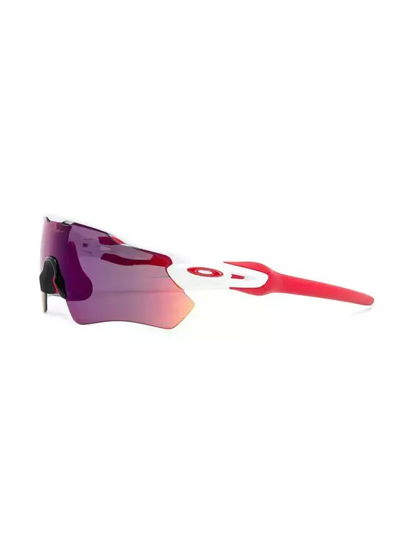 Oakley Radar Ev Path Oversized-frame Sports Sunglasses - Red