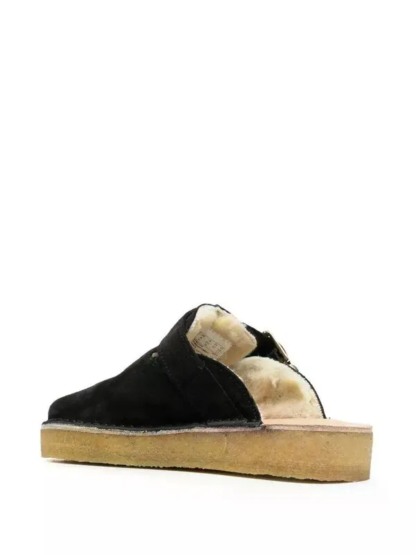 Clarks Trek Leather Mules