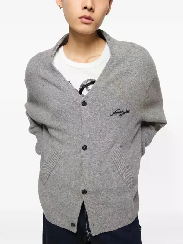 Acne Studios Embroidered Button Cardigan
