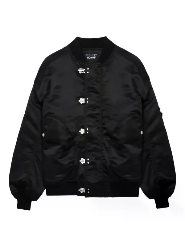 Comme Des Garçons Satin Bomber Jacket
