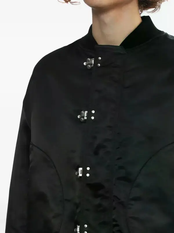 Comme Des Garçons Satin Bomber Jacket