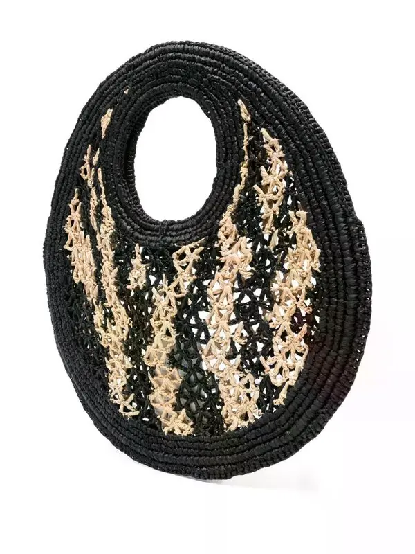 Jacquemus The Spiaggia Small Round Bag - Black