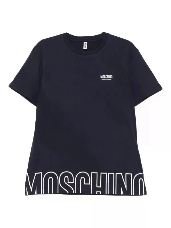 Moschino Logo-detail Cotton T-shirt