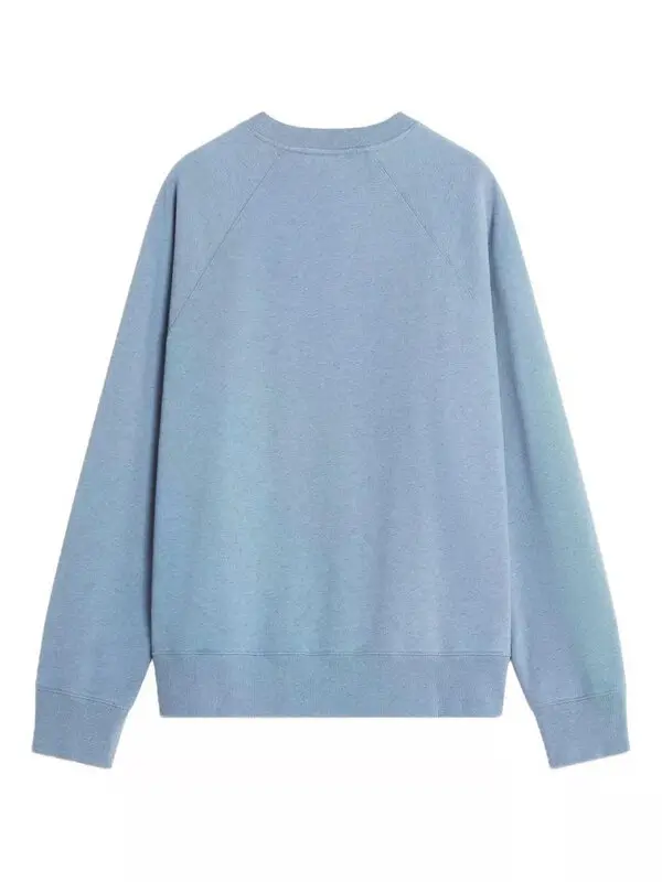 Maison Kitsuné Raglan-sleeve Crewneck Sweatshirt