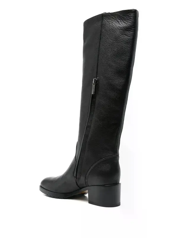 DOUCAL'S 45mm Calf Leather Knee-high Boots