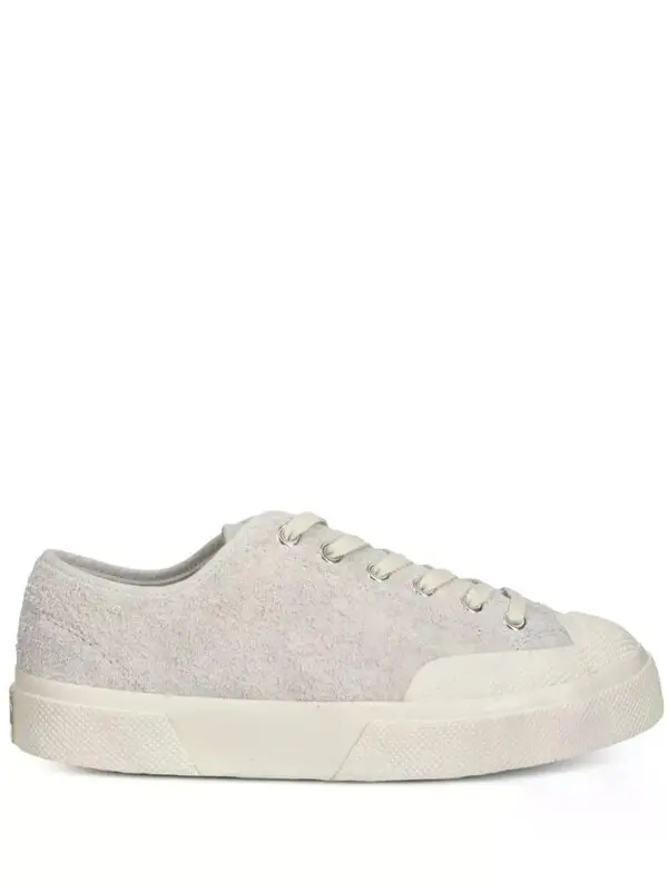 Superga Canvas Lace-up Sneakers With Rubber Toecap