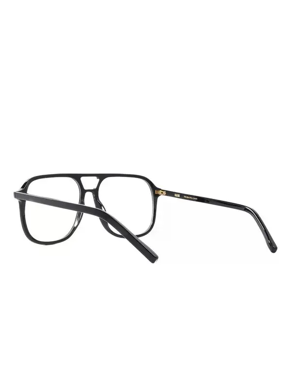 KALEOS Hernandez Square-frame Eyeglasses - Black
