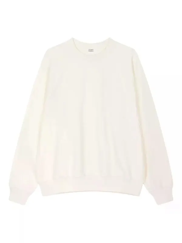 STUDIO TOMBOY Back Logo Ribbed Sweatshirt