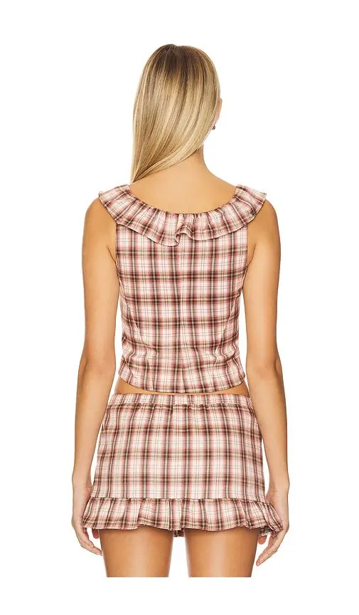 Amanda Uprichard Teddy Top