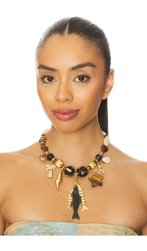 Brinker & Eliza Fisherman Charm Necklace