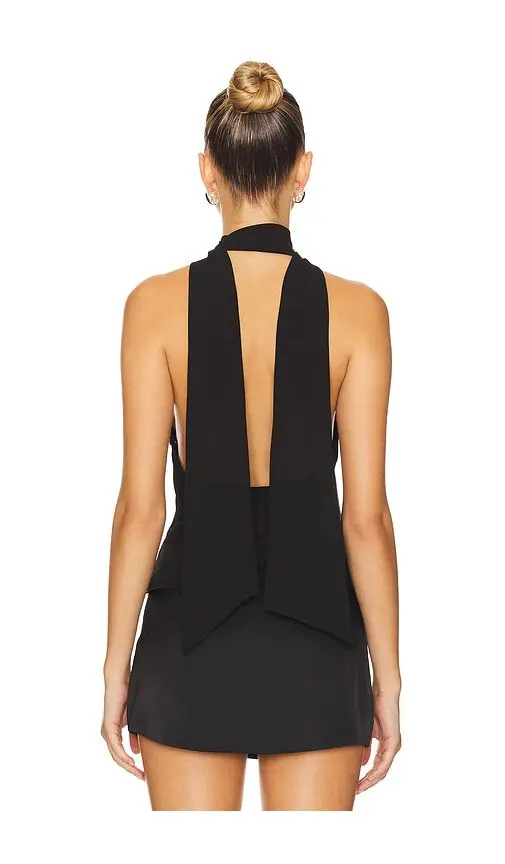 Majorelle Riviera Top In . Also - Black