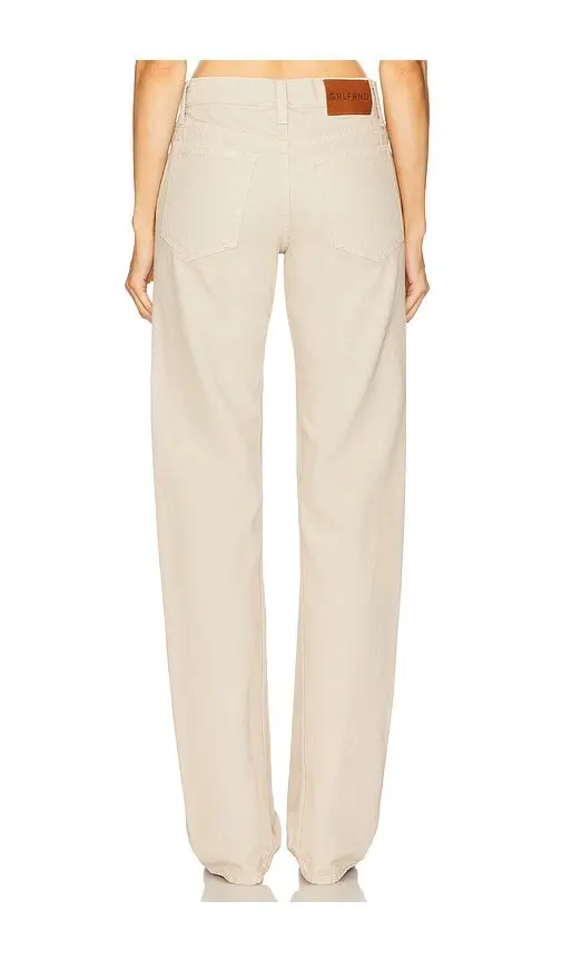 GRLFRND Graham Low Rise Straight Twisted Seam Jeans