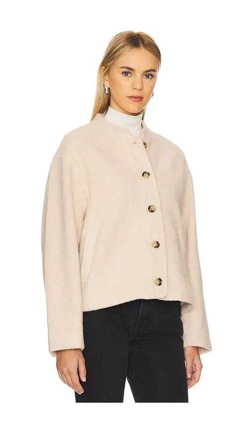 ELODIE THE LABEL Jules Half Coat - Beige