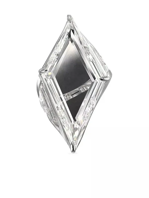 ANABELA CHAN Rhodium Vermeil Trinity's Shard Ring