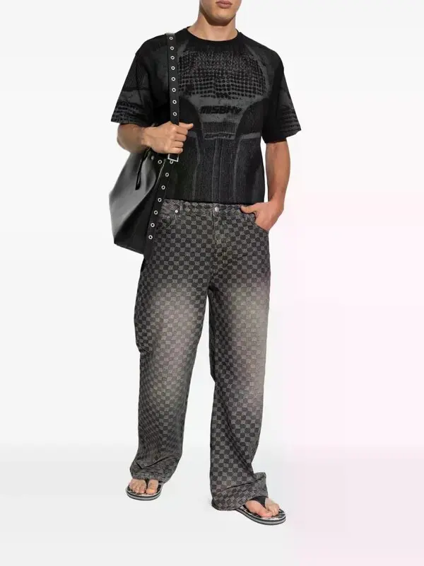 MISBHV Textured-print T-shirt