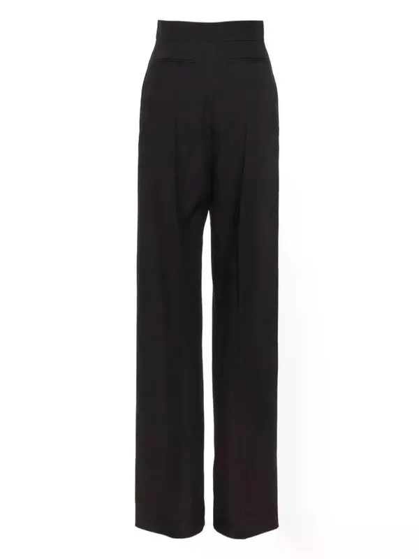 Valentino Garavani High-waisted Wool Trousers