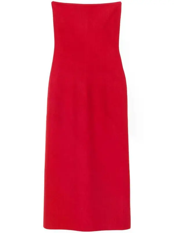 Gabriela Hearst Immanuel Midi Dress - Red