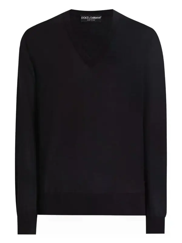 Dolce & Gabbana V-neck Cashmere Sweater