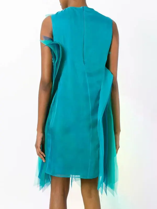 GIANLUCA CAPANNOLO Contoured Frill Dress