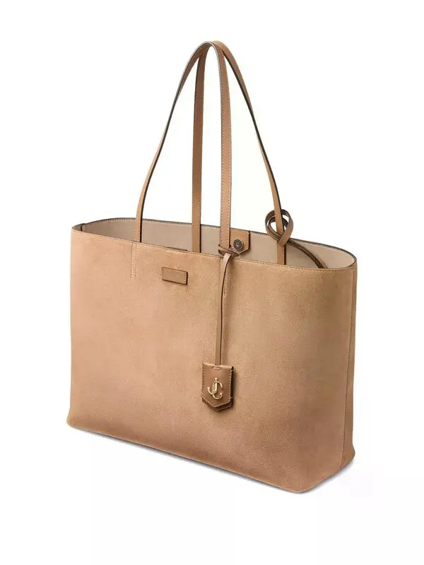 JIMMY CHOO Nine2five East-west Suede Tote Bag