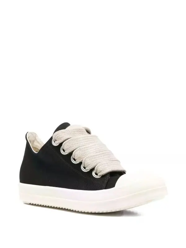 Rick Owens Lace-up Canvas Sneakers