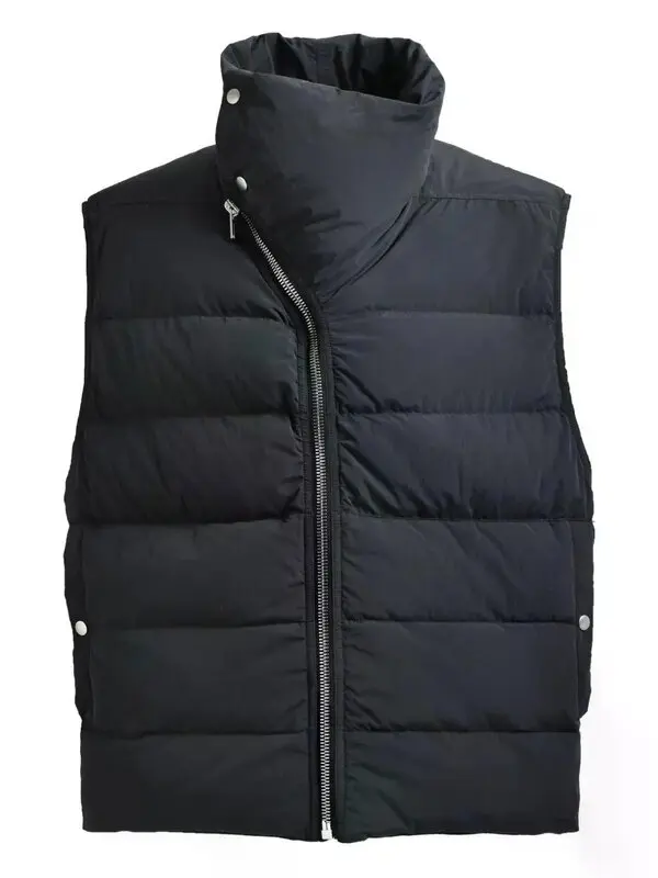 Rick Owens Quilted Asymmetrical Vest