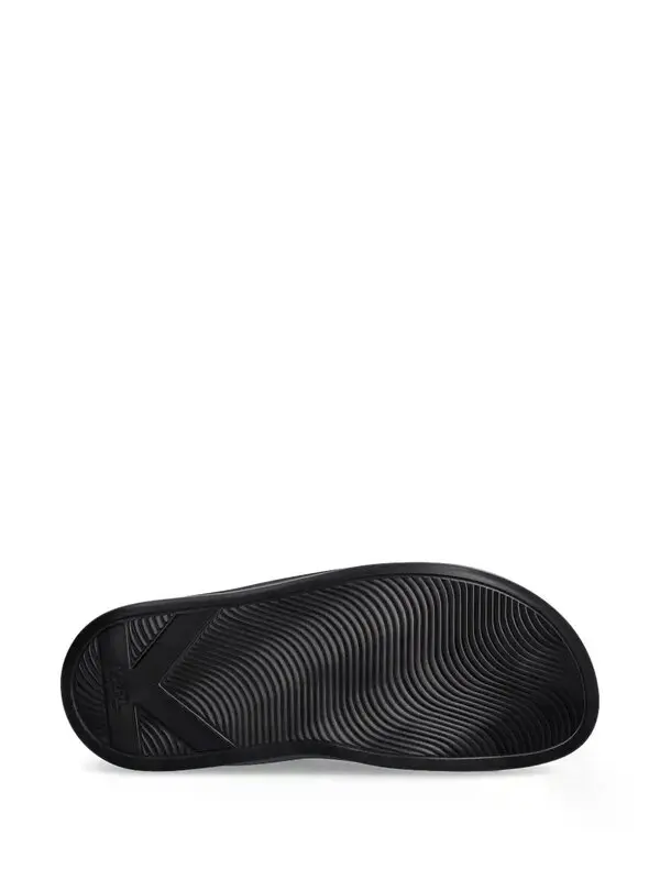 Karl Lagerfeld Wool Logo Print Thermo Boots