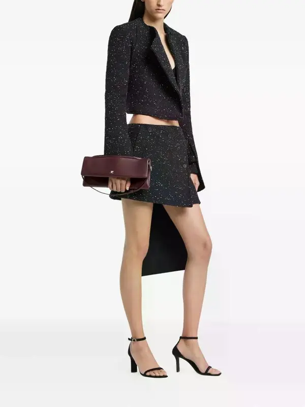 COURREGES Flap Clutch Bag - Red