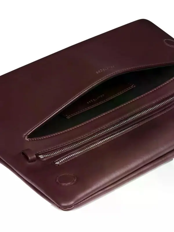 COURREGES Flap Clutch Bag - Red