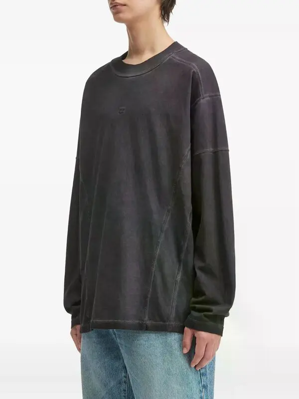 Izzue Long-sleeve Panelled T-shirt