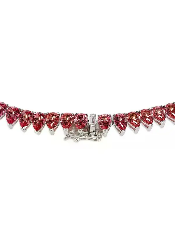 ANABELA CHAN Padparadscha Infinity Sapphire And Diamond Necklace