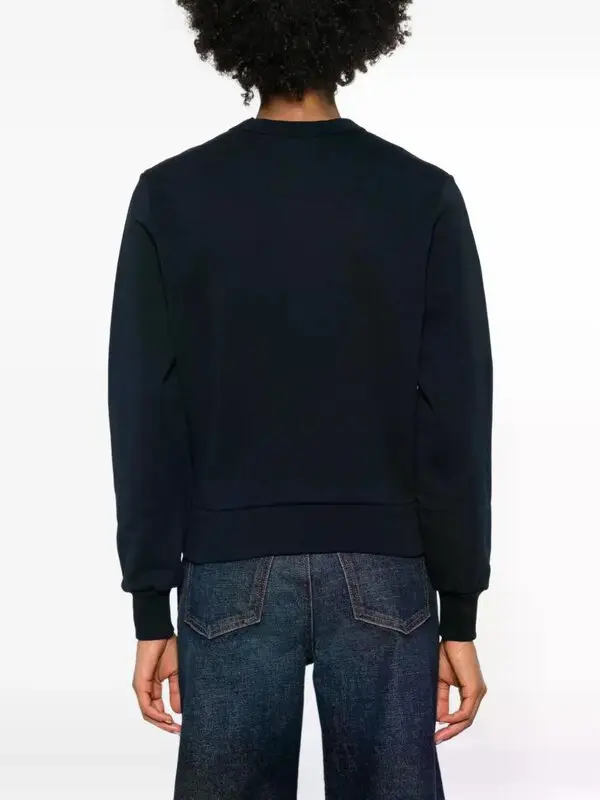 A.p.c. Logo-appliqué Crew Neck Sweatshirt