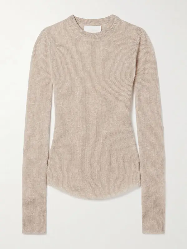 Citizens Of Humanity Alessia Wool And Cashmere-blend Sweater - Neutrals