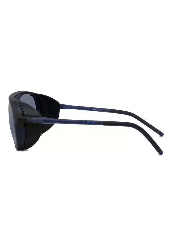 Vuarnet Ice 01 Round-frame Shield Sunglasses - 91x